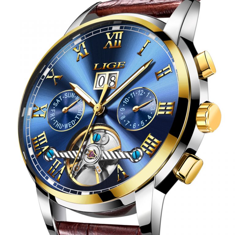 LGA4 Lige Automatic Watch for Men - RetailBD