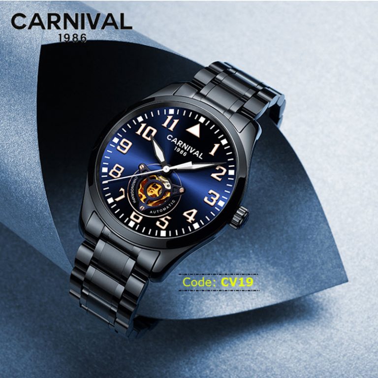CV19 CARNIVAL Self-Wind Tourbillon Watch - RetailBD