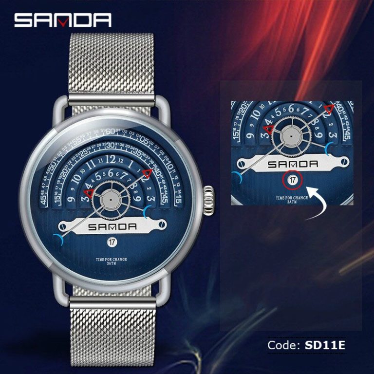 SD11E SANDA Fashion Chronograph Sport Watch - RetailBD