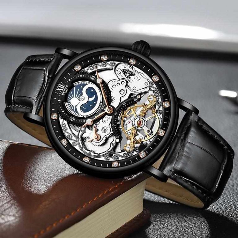 KY38K KINYUED Skeleton Automatic Watch - RetailBD