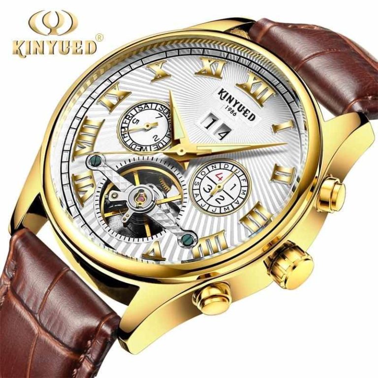 KY36W KINYUED Automatic Tourbillon Watch - RetailBD