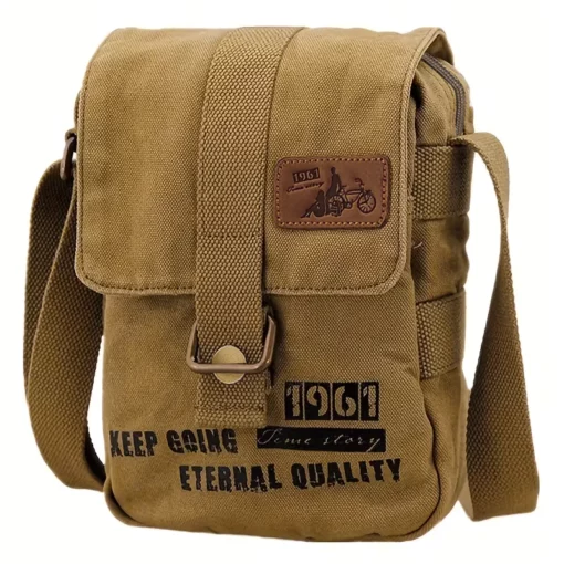 B1057 XINCADA Premium Canvas Crossbody Sling Bag - RetailBD